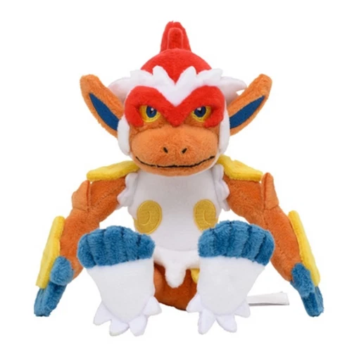 PLUSH POKEMON FIT Infernape Sitting Cuties Center Exclusive New w/ Tag ...