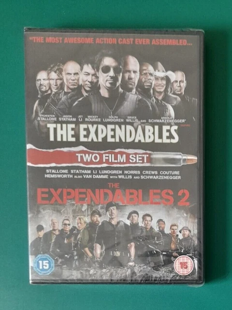 THE EXPENDABLES / The Expendables 2 (2012/2010) Two Film Set DVD - New ...