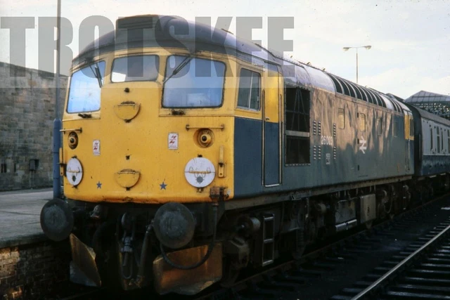 35MM SLIDE BR British Railway Diesel Loco Class 26 26023 Perth 1979 ...