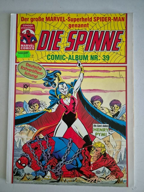 CONDOR MARVEL COMICS Die Spinne Comic-Album Nr.39 Deutsche ...