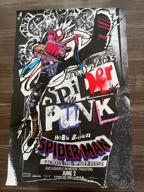 SPIDER-MAN ACROSS THE Spider-Verse 2023 Movie Poster 24" x 36" Hobie ...