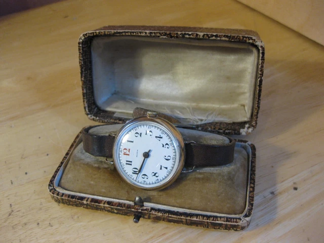 RARE ROLEX ALIDA Wwi Military Vintage Trench Watch 1910, Very Rare ...