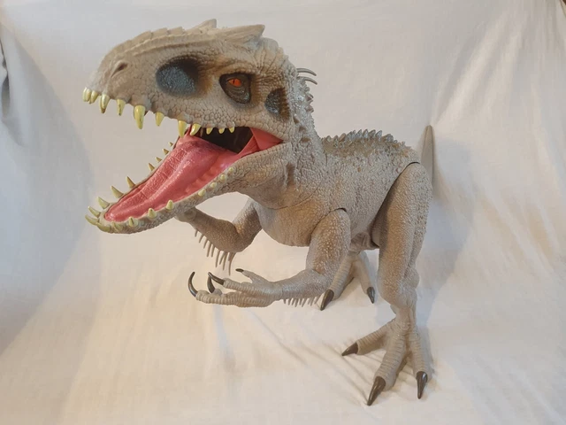 JURASSIC WORLD CAMP Cretaceous Super Colossal Indominus Rex XL Over ...