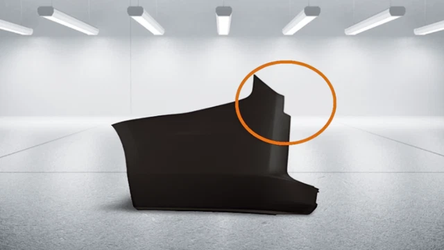 FORD TRANSIT CUSTOM 2012-2023 Rear Bumper Corner End Cap Passenger Left ...