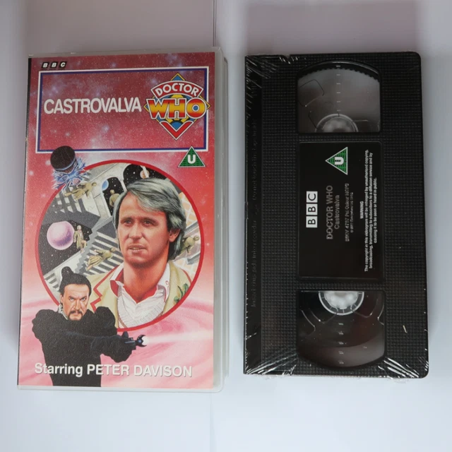 DOCTOR WHO CASTROVALVA BBC UK PAL VHS Video Sealed 1992 EUR 17,45 ...