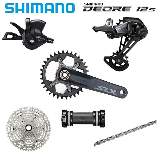 SHIMANO 1X12 SPEED Build kits Deore M6100 groupset W/SLX M7100 Crankset 32T/170 £197.49 ...