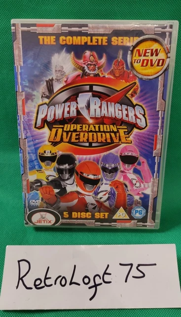 POWER RANGERS OPERATION Overdrive: The Complete Series. 5 DVD Boxset. £19.95 - PicClick UK