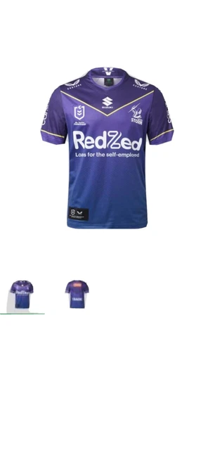 BRAND NEW CASTORE authentic Melbourne Storm 2023 NRL Mens Home Jersey ...