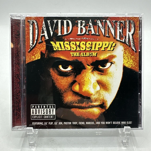 DAVID BANNER MISSISSIPPI The Album CD Lil Flip Lil Jon Pastor Troy ...