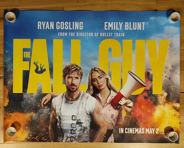 THE FALL GUY 2024 Original Quad Cinema Poster RYAN GOSLING £9.99 ...