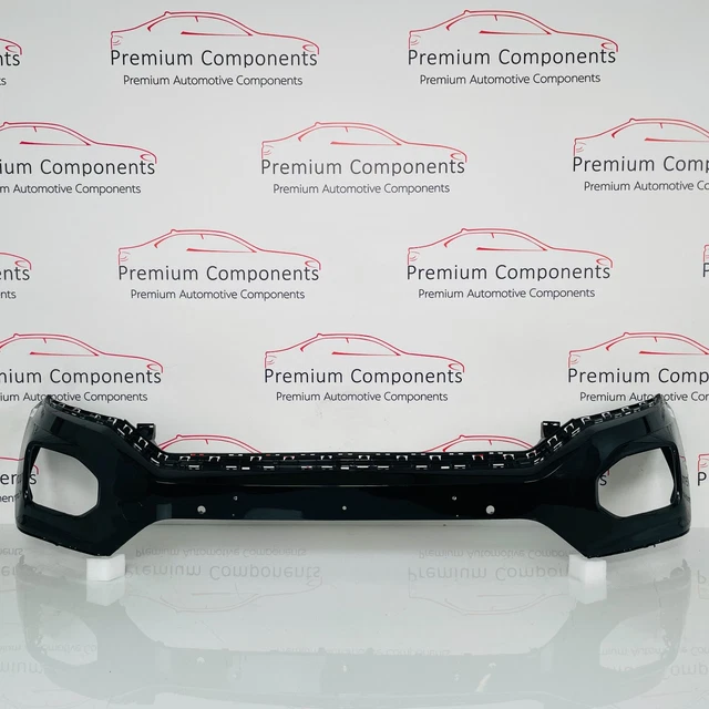 VW T ROC Front Bumper Skin Genuine Black With Tow Eye Cap 2017 – 2021 ...