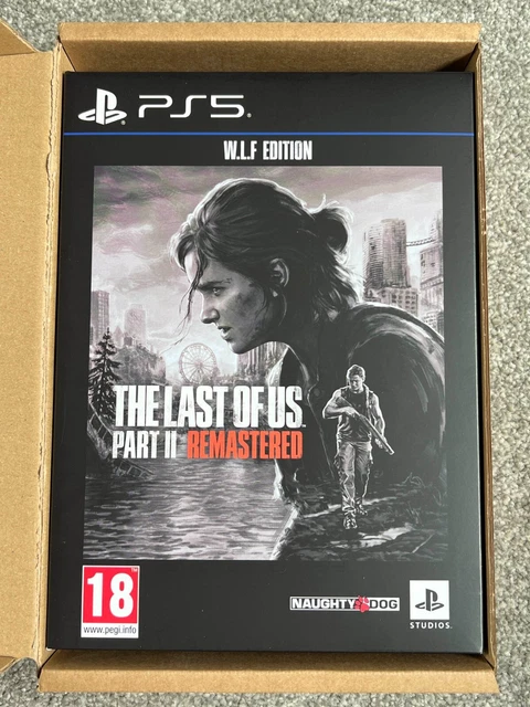 THE LAST OF Us Part II 2 Remastered WLF Edition PS5 Playstation 5 | New Sealed £299.99 - PicClick UK