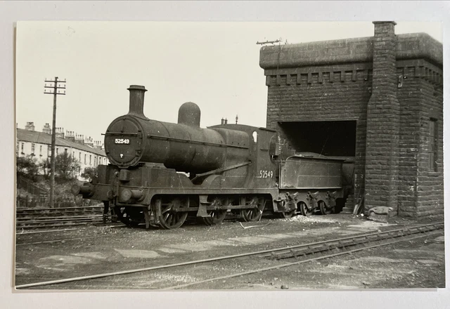 LMS RAILWAY LOCOMOTIVE Photograph - 52549 Bacup Mpd D889 £2.99 ...