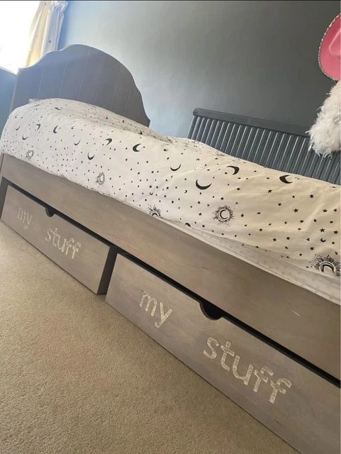 LOAF SINGLE BED with pull out coaster draws (happy to include the ...