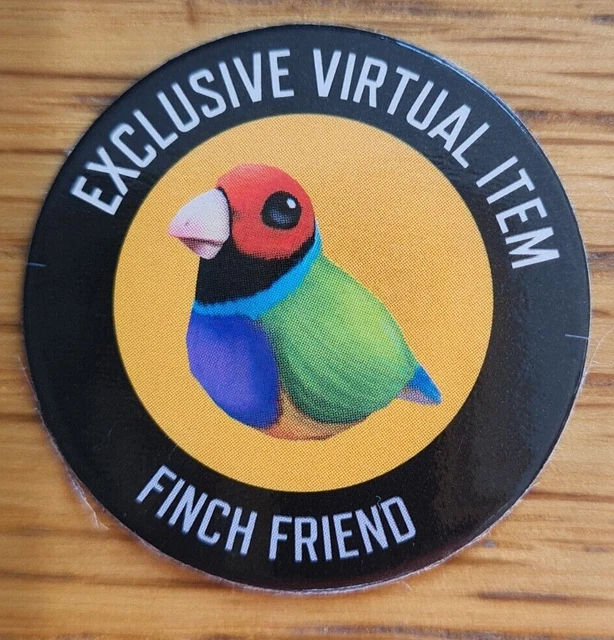 ROBLOX FINCH FRIEND virtual RARE CODE - IMMEDIATE delivery £4.99 ...