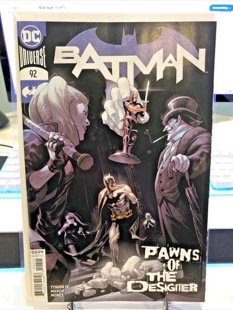BATMAN #92 1ST App Underbroker Key Book Punchline On Cover Dc Comics ...