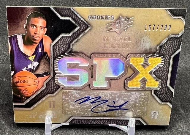 2007-08 SPX MIKE Conley Michael Conley #103/299 Rookie Auto RC Serie ...