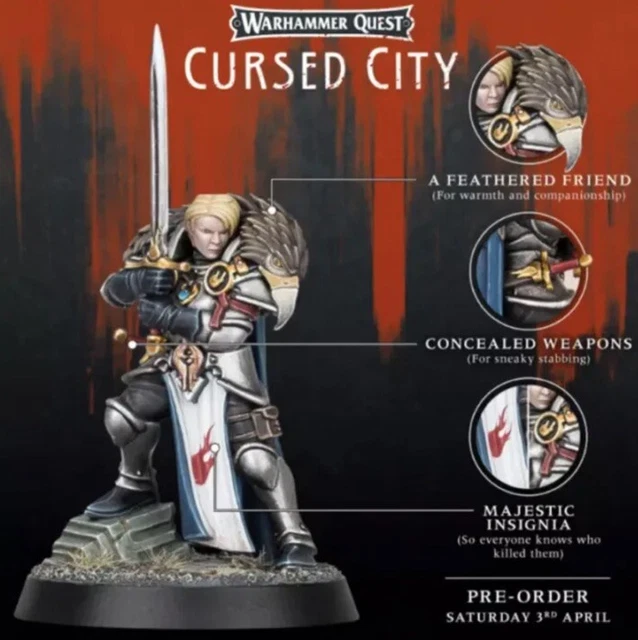 CURSED CITY EMELDA BRASKOV Warhammer Cities Of Sigmar AOS £6.50 - PicClick UK