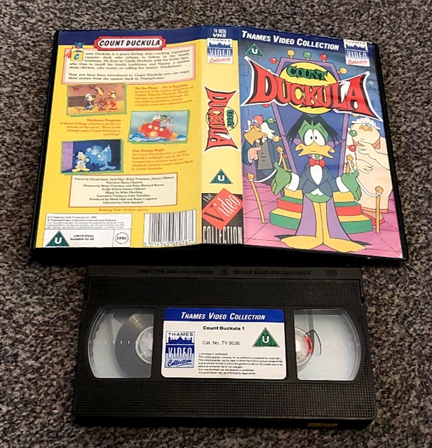 COUNT DUCKULA 1 Thames Video Collection Pal Vhs Video Kids Children £8. ... COUNT DUCKULA 1 Thames Video Collection Pal Vhs Video Kids Children £8. ...