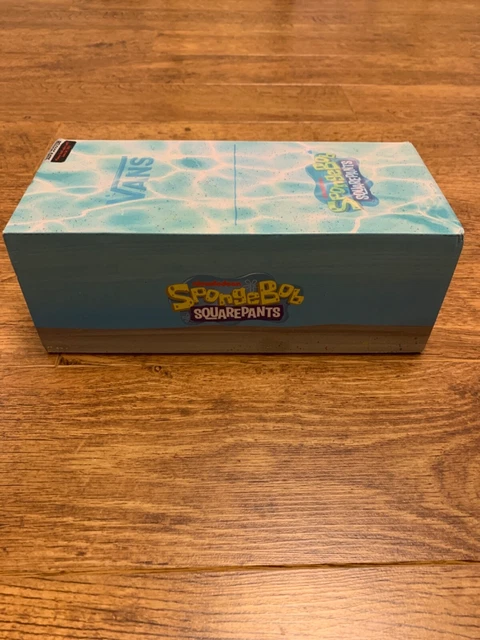 VANS X Collab SpongeBob Squarepants White Old Skool Trainers BNWT UK6 ...