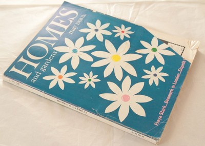 HOMES AND GARDENS Magazine May 1968 Mid Century Interiors Design ...