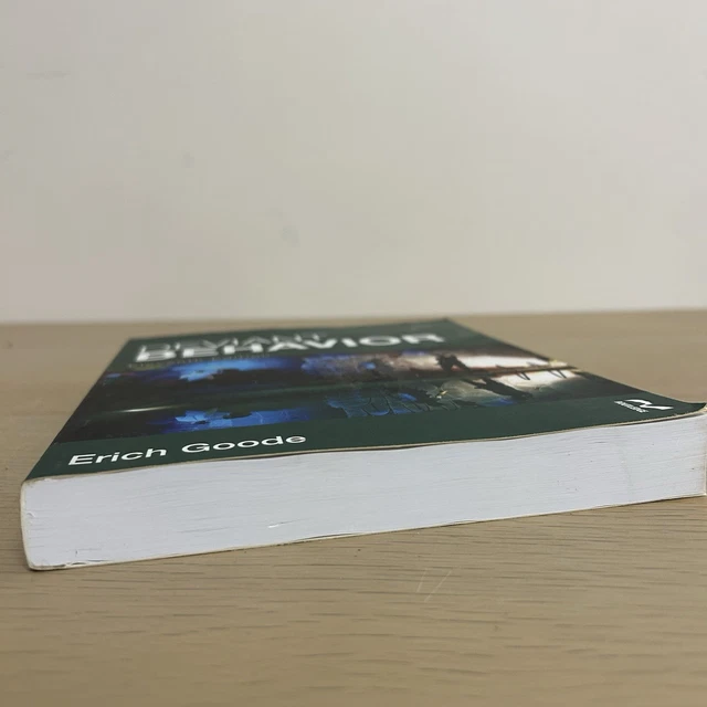 DEVIANT BEHAVIOR BY Erich Goode - 11th Ed - Paperback - Criminology ...