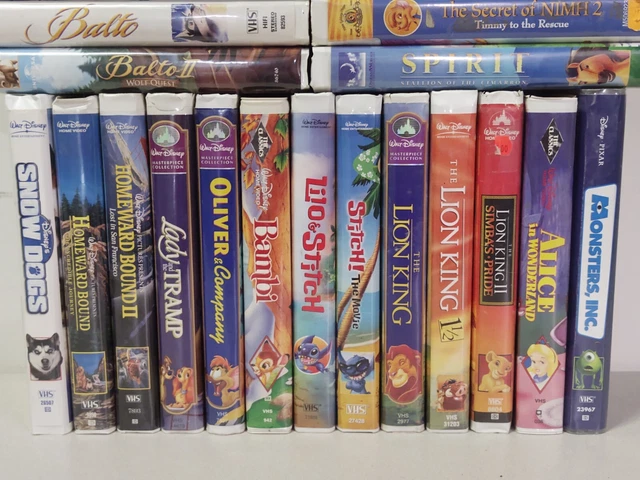 VHS LOT KIDS Tapes Disney MGM Universal WB Lot Of 21 Movies £11.80 ...