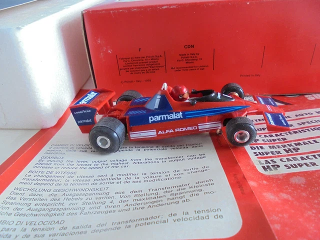 ALFA ROMEO BRABHAM BT 46 A305 Polistil 1/32 Plastic Slot Car 1978 ...