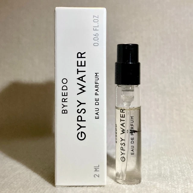 BYREDO GYPSY WATER Eau de Parfum EDP Sample Spray .06oz, 2ml New in Box ...