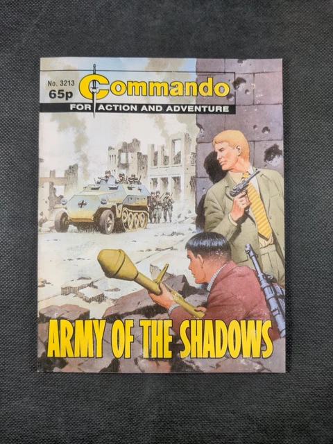COMMANDO COMIC ISSUE Number 3213 Army Of Shadows EUR 5,22 - PicClick IT