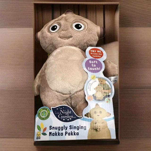IN THE NIGHT Garden Large Talking Makka Pakka Soft Toy £29.00 - PicClick UK