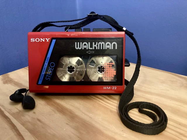 SONY WALKMAN WM-22 Cassette Player Refurbished Fully Working Very Good ...