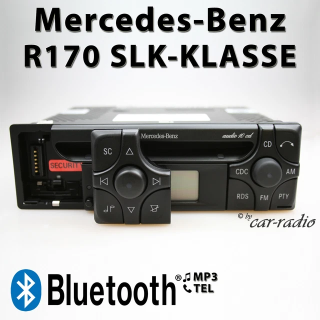 ORIGINAL MERCEDES R170 Radio Bluetooth C170 A170 SLK-Klasse Audio 10 CD ...