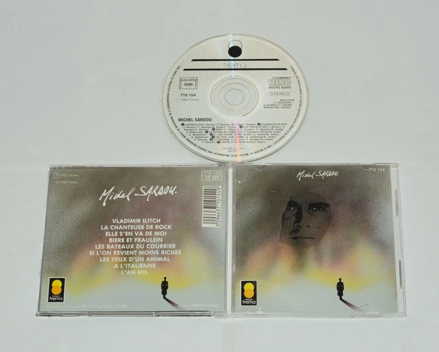 MICHEL SARDOU PAR Michel Sardou (CD, 1983, Trema 710 154) FRANÇAIS EUR ...