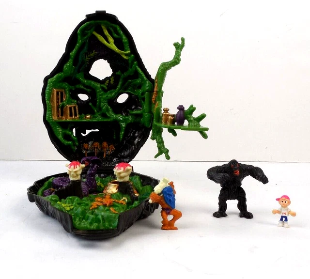 VINTAGE MIGHTY MAX Doom Zones Ape King Gorilla ZANTAR Figures (NNNN ...