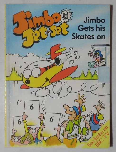 JIMBO AND THE Jet-Set Jimbo Gets His Skates On Pb Book 1986 Purnell £7. ...