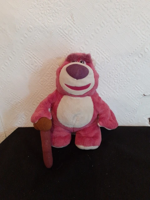 DISNEY PIXAR LOTSO Bear With Walking Stick Toy Story Plush 7" Soft Toy ...