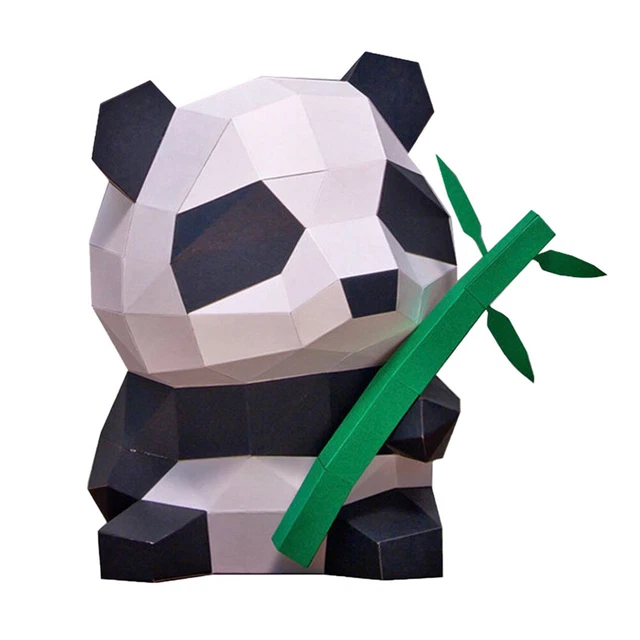 PAPER ANIMAL 3D Model DIY Craft Kit Handmade Origami Toy for Home £8.55 ...