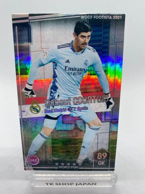 PANINI WCCF FOOTISTA 2021 Thibaut Courtois Real Madrid CF F21-6 034-R EUR 7,73 - PicClick FR
