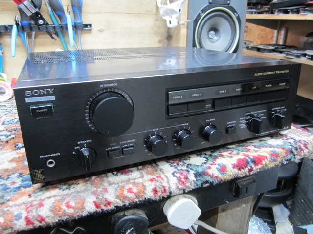 SONY TA-F444ES MK2 Vintage Classic Integrated Amplifier £179.99 ...