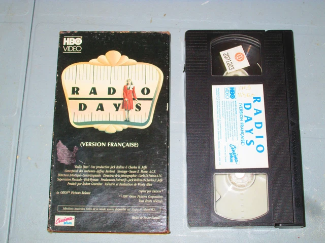 RADIO DAYS (VHS)(FRENCH) Seth Green, Mia Farrow Testé $5.03 - PicClick CA