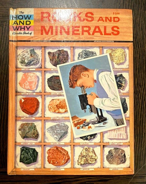 VINTAGE THE HOW AND WHY Wonder Book of ROCKS AND MINERALS édition 1960 ...