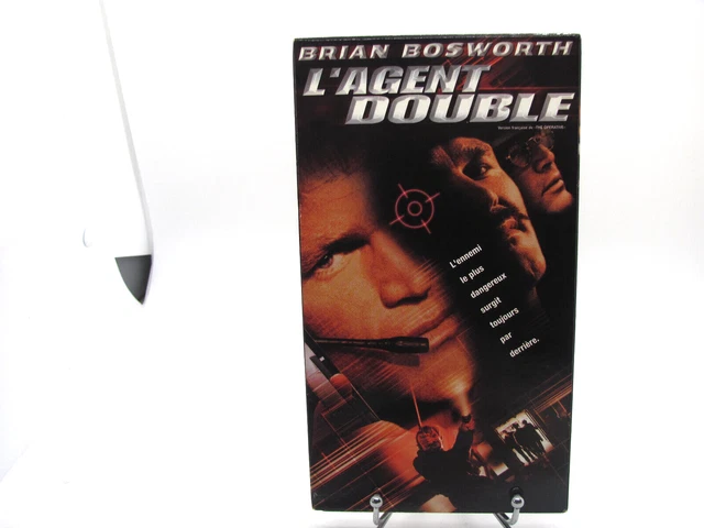 L'AGENT DOUBLE/ THE Operative (VHS)(French) Tested brian bosworth $11. ...