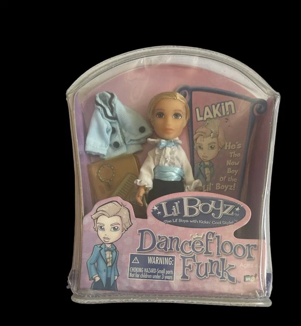 MGA BRATZ LIL Boyz Boyz Boy Mini poupée Dancefloor Funk Lakin 41/2 ...