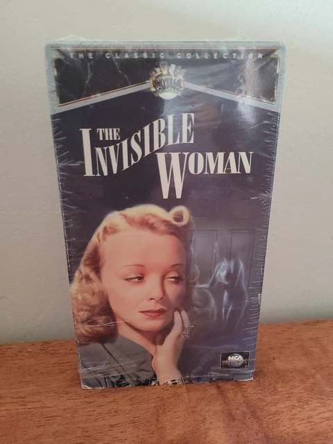 THE INVISIBLE WOMAN VHS 1993, Universal Monsters Classics £28.10 ...