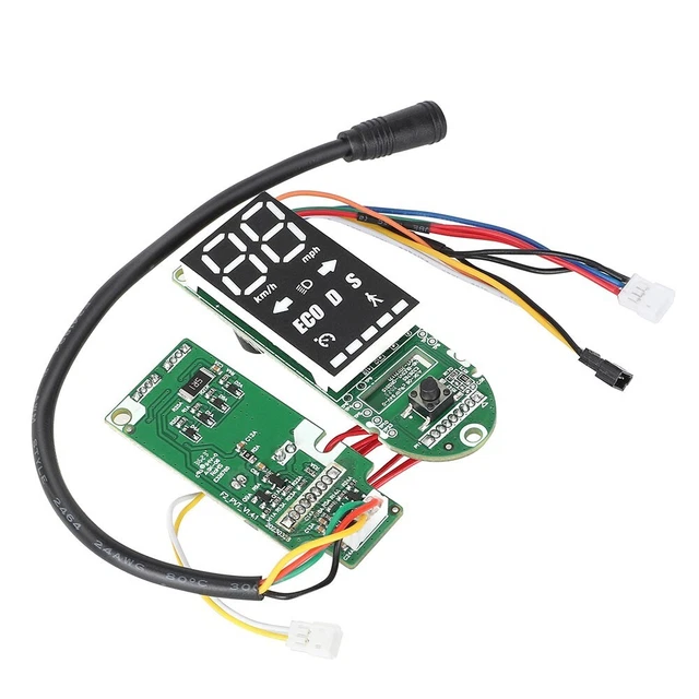 TABLEAU DE BORD trottinette ??lectrique mat??riau aluminium l??ger pour entretie EUR 33,31 ...