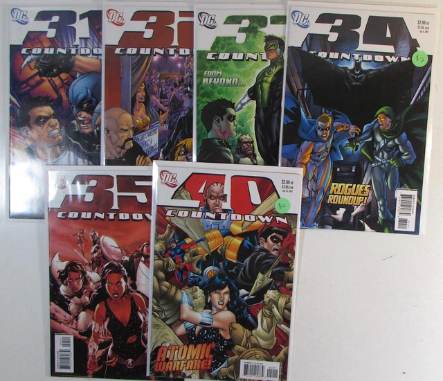 COUNTDOWN MENGE 6 #31, 32, 33, 34, 35, 40 DC (2007) bis zum letzten ...