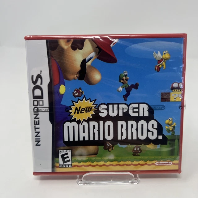NEW SUPER MARIO Bros. for Nintendo DS RED CASE Brand New & Sealed £56. ...