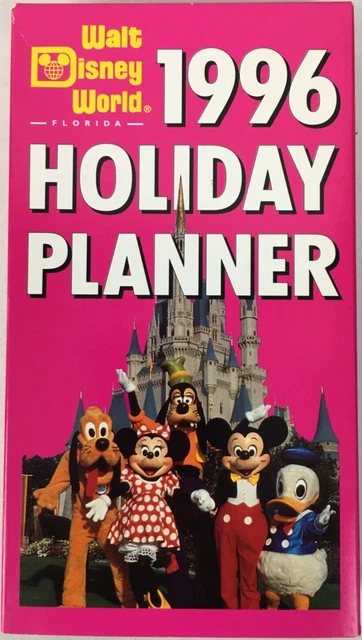 WALT DISNEY WORLD Florida 1996 Holiday Planner UK VHS PAL Tape - New / Unplayed £14.99 - PicClick UK