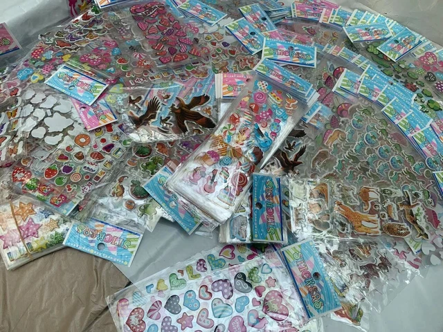 GIFT RANDOM 1 sheet Stickers Teacher Rewards Kids Crafts Festivals EUR ...